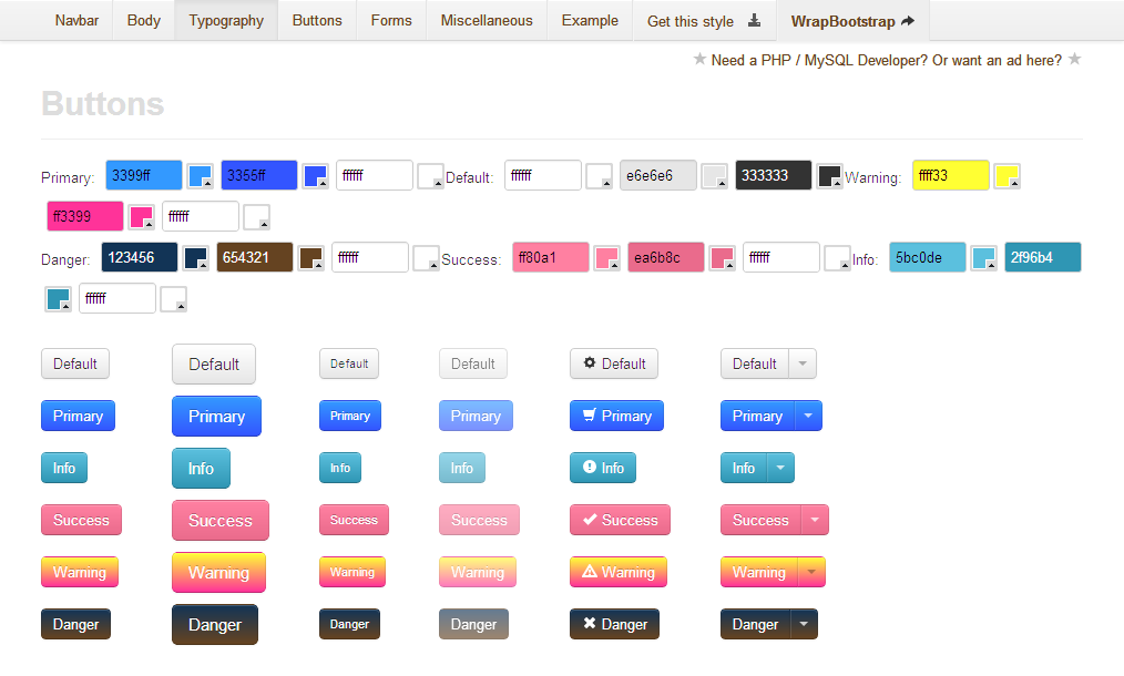 [み]Twitter Bootstrapのデザインをカンタンにカスタマイズできる「StyleBootstrap」 | みはら.com